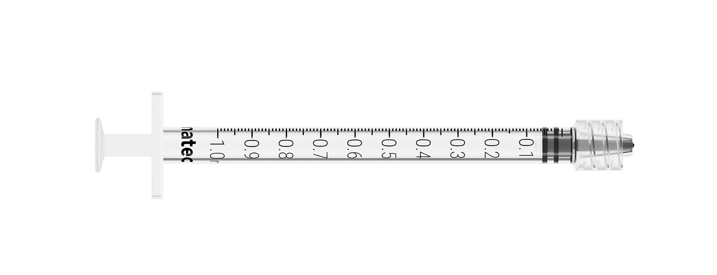 Exactec 1ml LDS Luer Lock Syringes – Imatec Medical